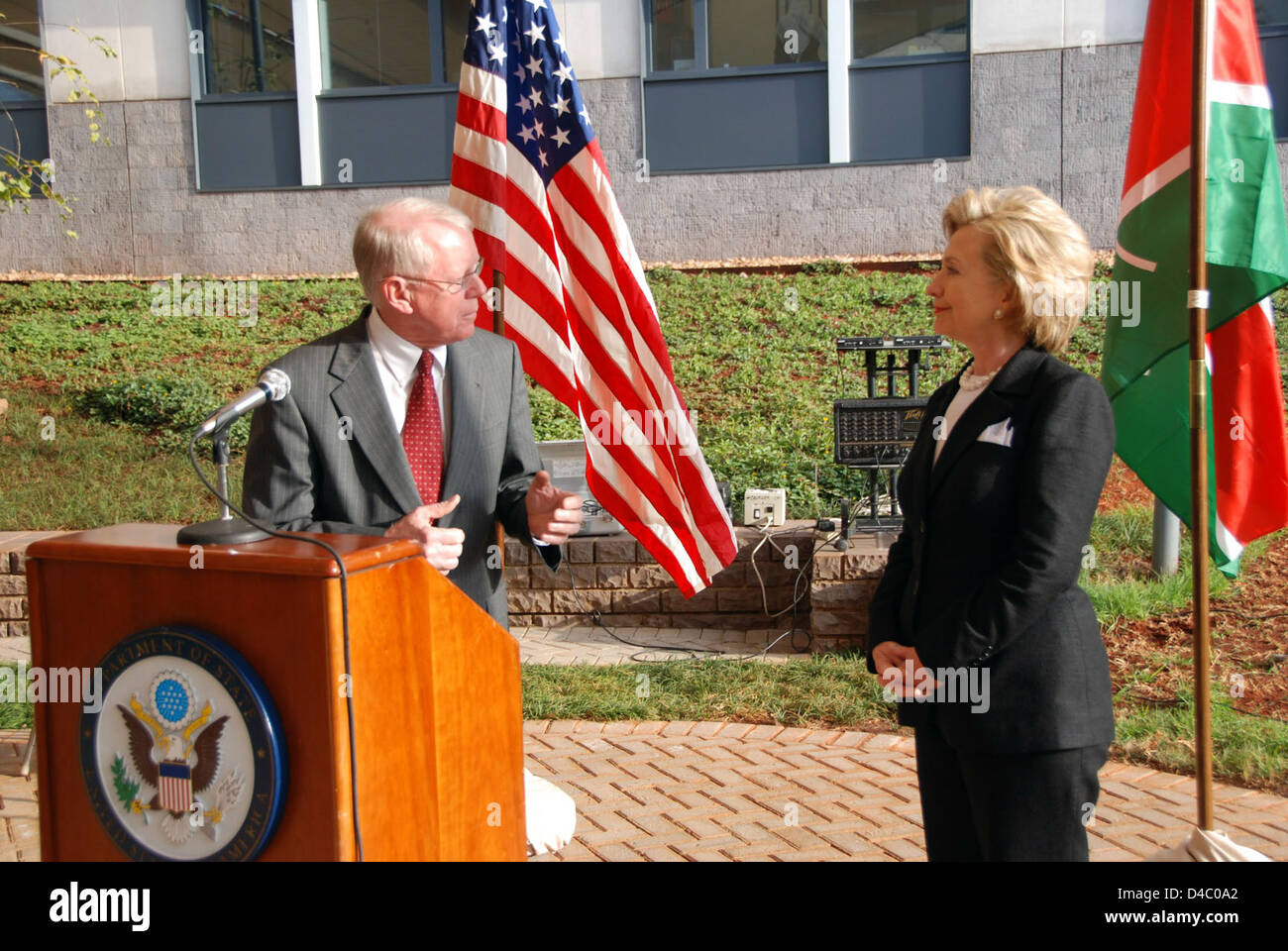 U s embassy staff hi-res stock photography and images - Alamy