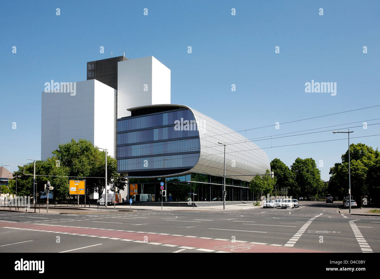Leipzig, Germany, the building of the German National Library Stock ...
