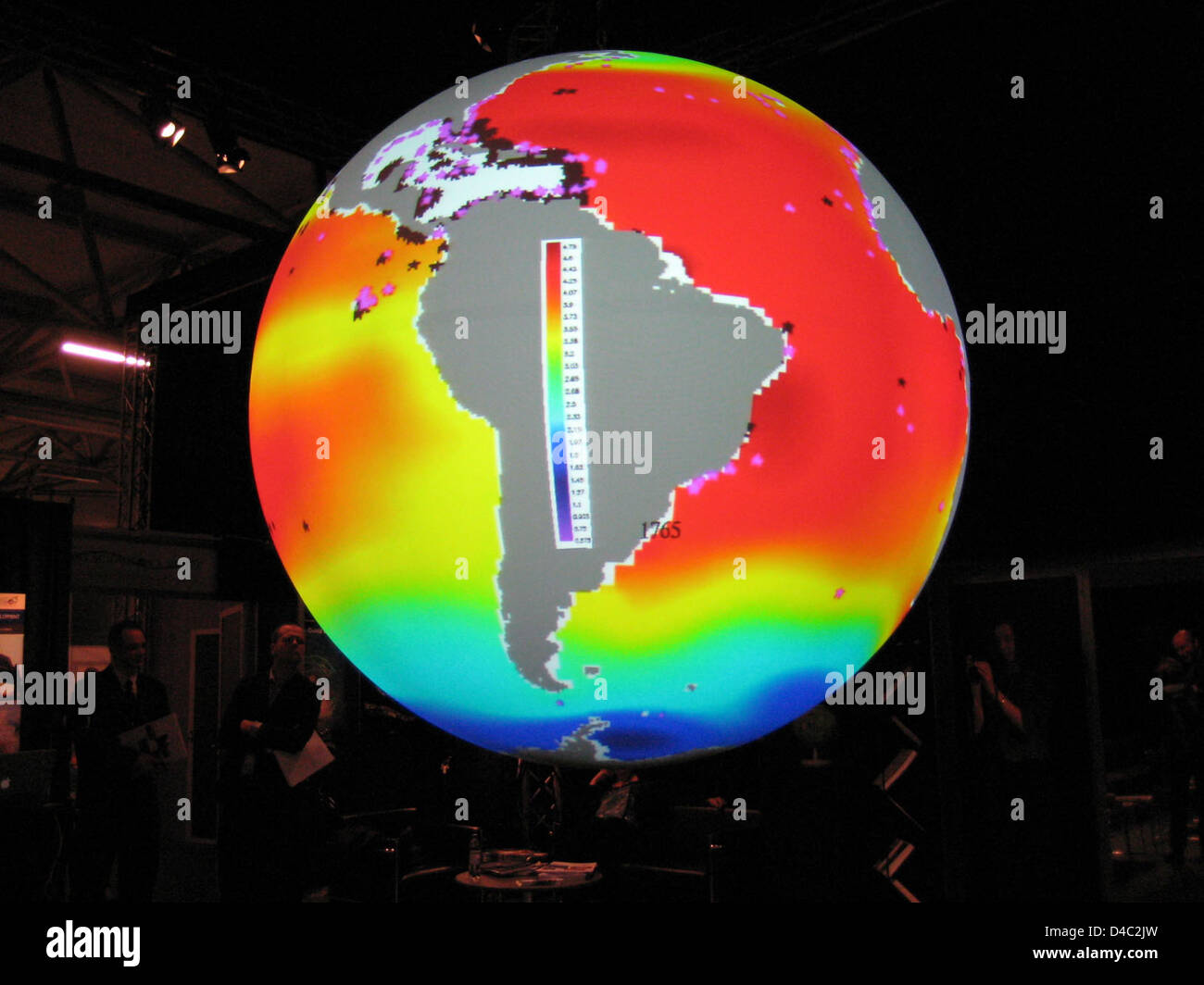 Science on a Sphere Stock Photo - Alamy