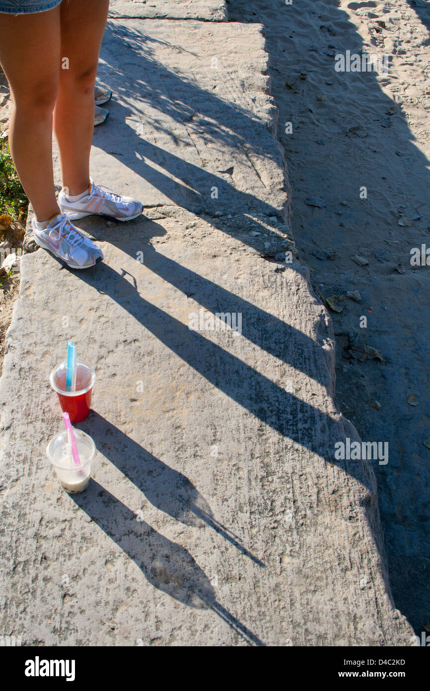 Teen shadow cast hi-res stock photography and images - Alamy