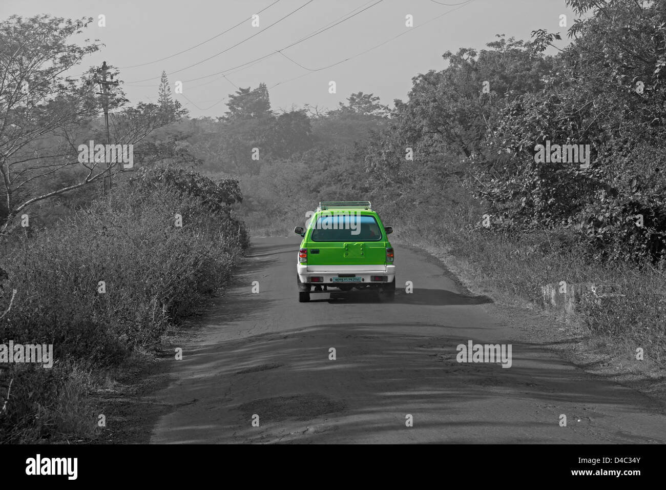 India rural road transport hi-res stock photography and images - Alamy