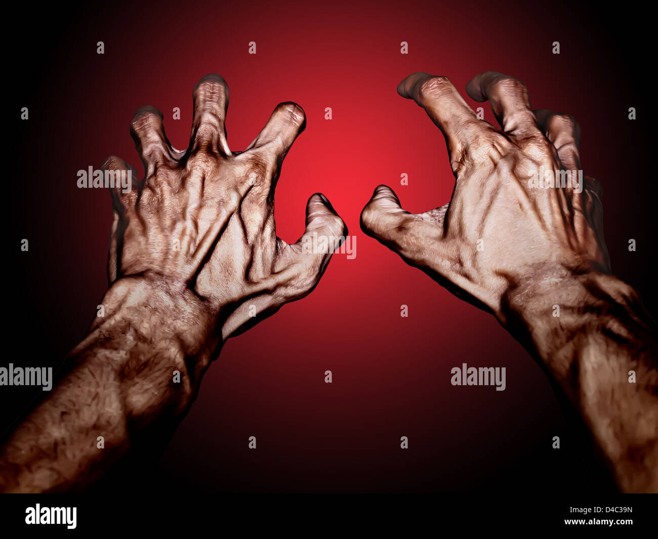 Horrible hand hi-res stock photography and images - Alamy