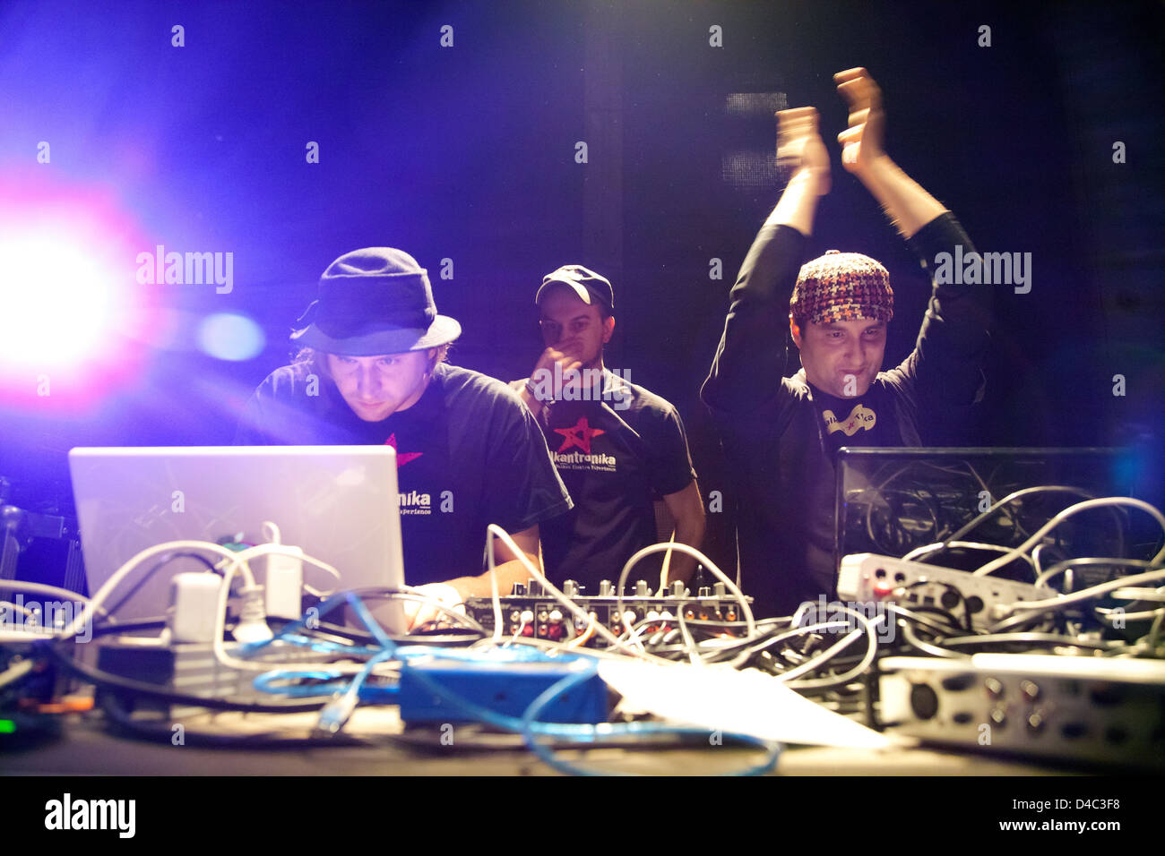 Bochum, Germany, Melez Festival, a global player with DJ Balkantronika ...