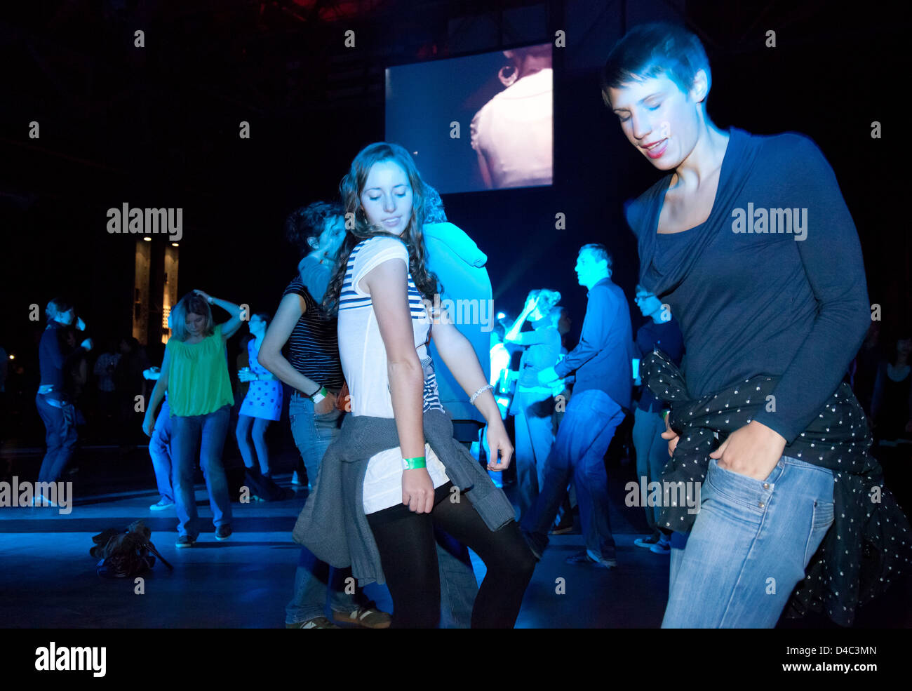 Bochum, Germany, Melez Festival, Global Player Party Stock Photo - Alamy
