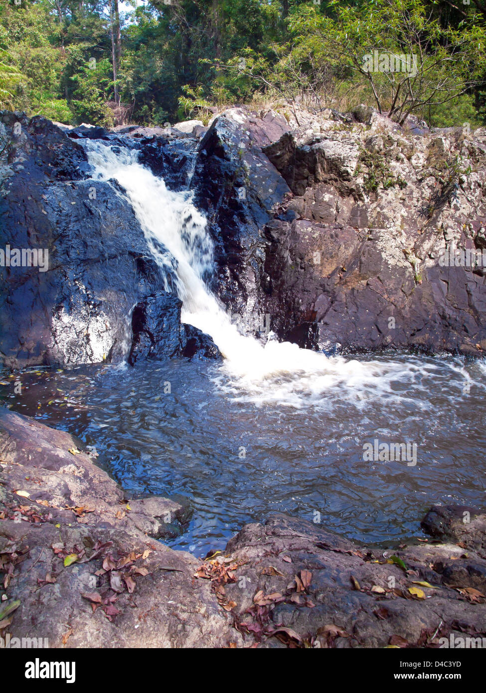 Kong Kaew Waterfall Stock Photo - Alamy