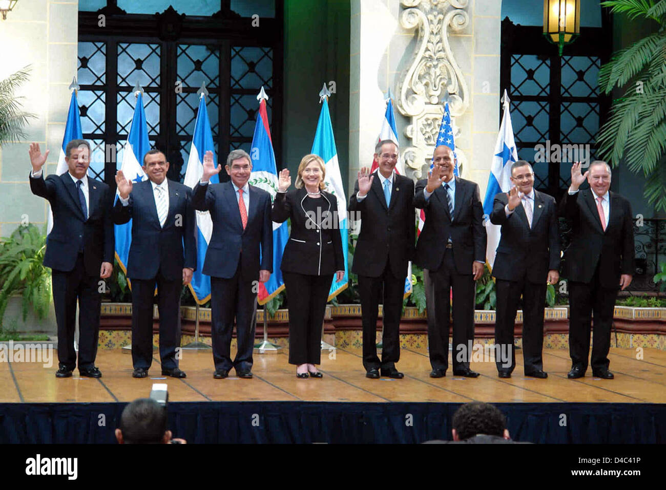 Secretary Clinton With Central American and Dominican Republic Leaders ...