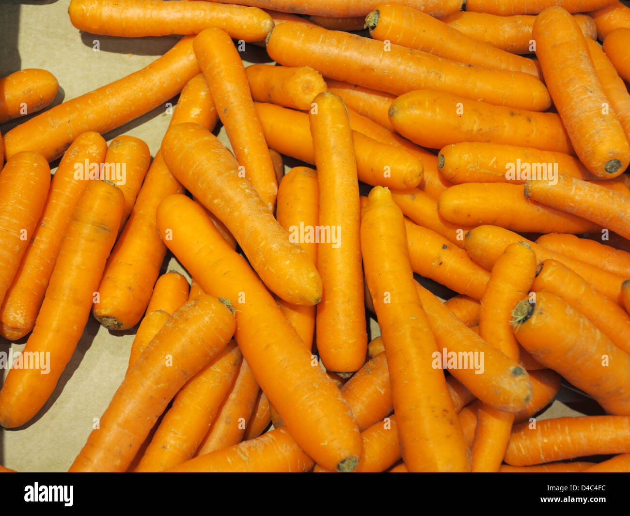 Sale of fresh vegetables in the grocery store. Carrot Stock Photo - Alamy