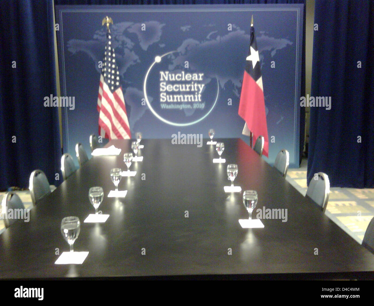 Behind the Scenes: Bilateral Meeting Room Stock Photo - Alamy