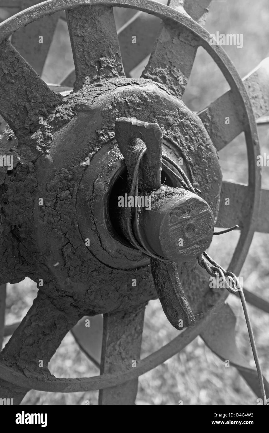 Bullock cart in india Black and White Stock Photos & Images - Alamy