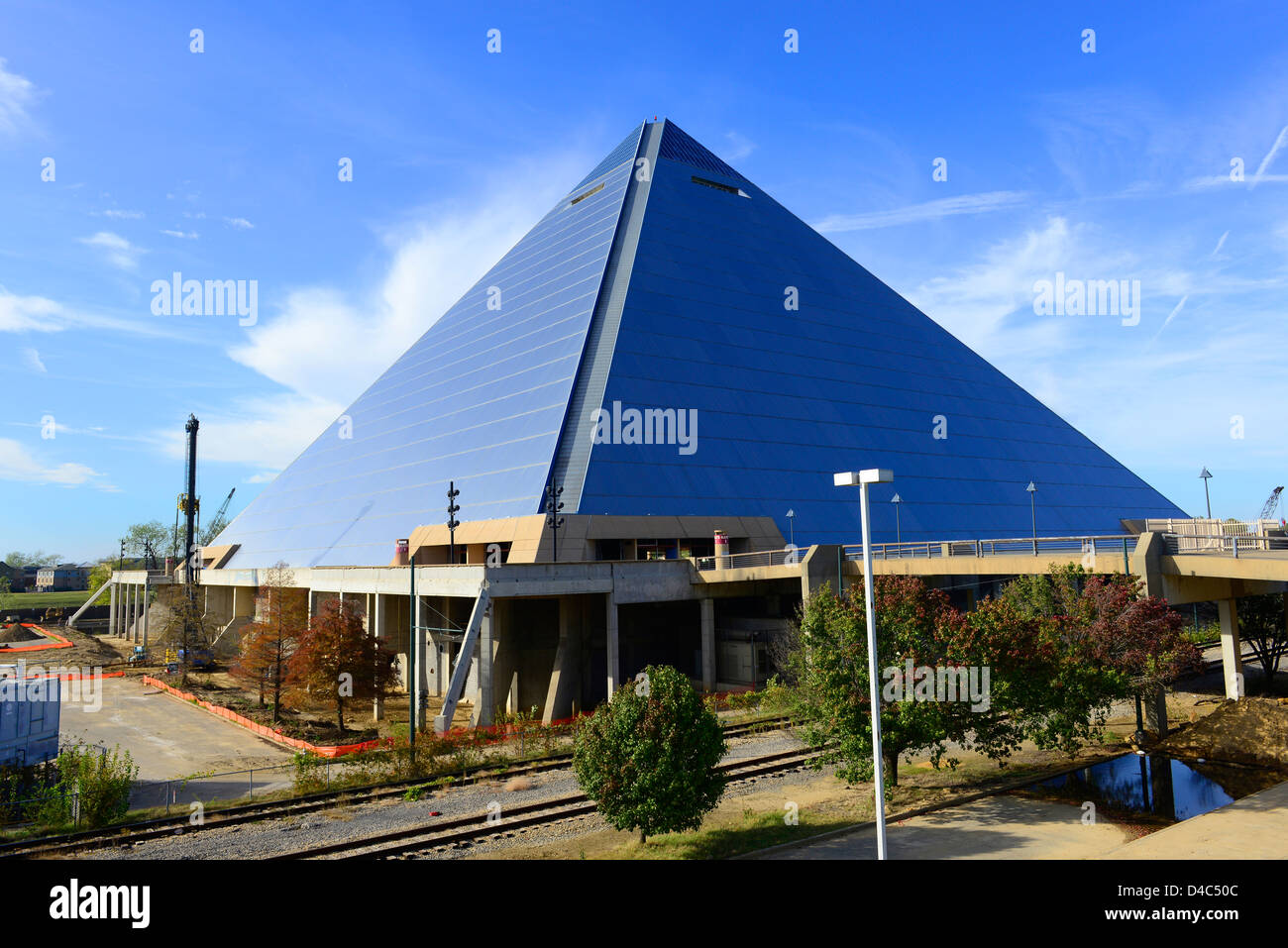 Great American Pyramid Arena Memphis Tennessee TN Stock Photo - Alamy
