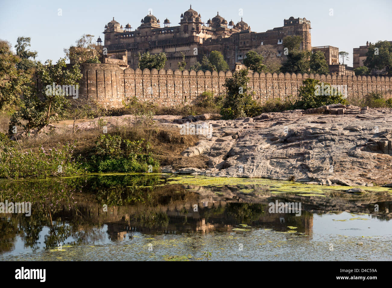 Orchha Fort High Resolution Stock Photography and Images - Alamy