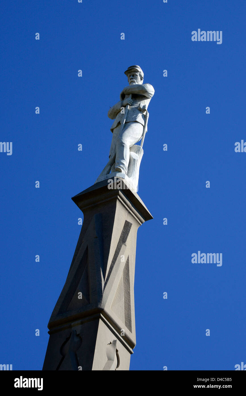 Confederate Monument Jackson Mississippi MS US Stock Photo - Alamy