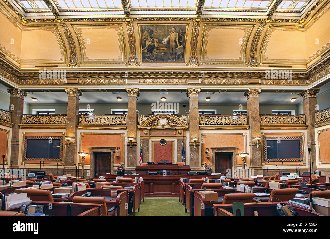 House of Representatives Utah State Capital Stock Photo - Alamy