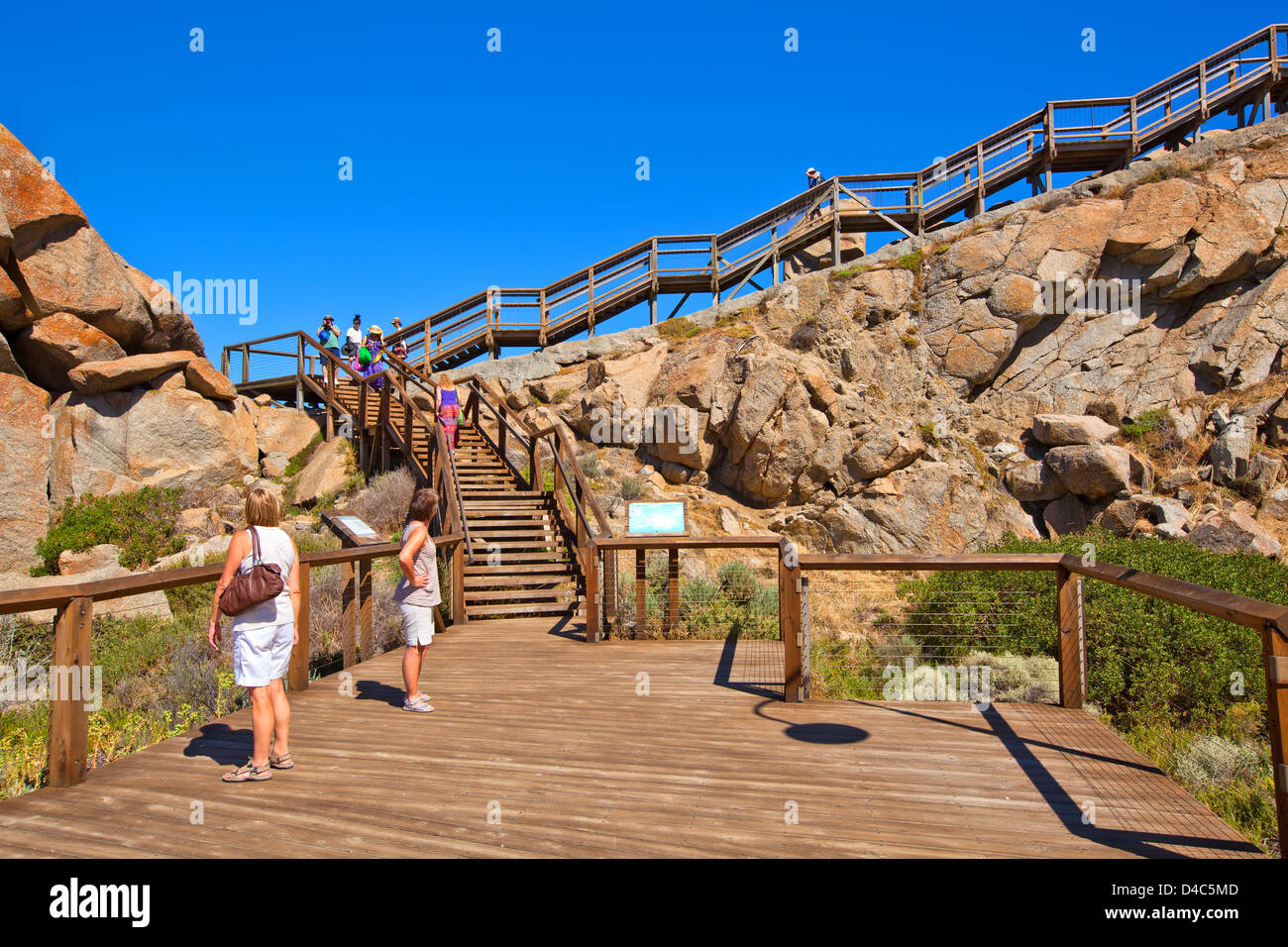 Granite Island on the Fleurieu Peninsula in South Australia Stock Photo ...