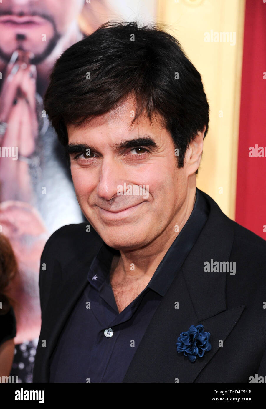 Los Angeles, USA. 11th March 2013. Magician David Copperfield arrives ...