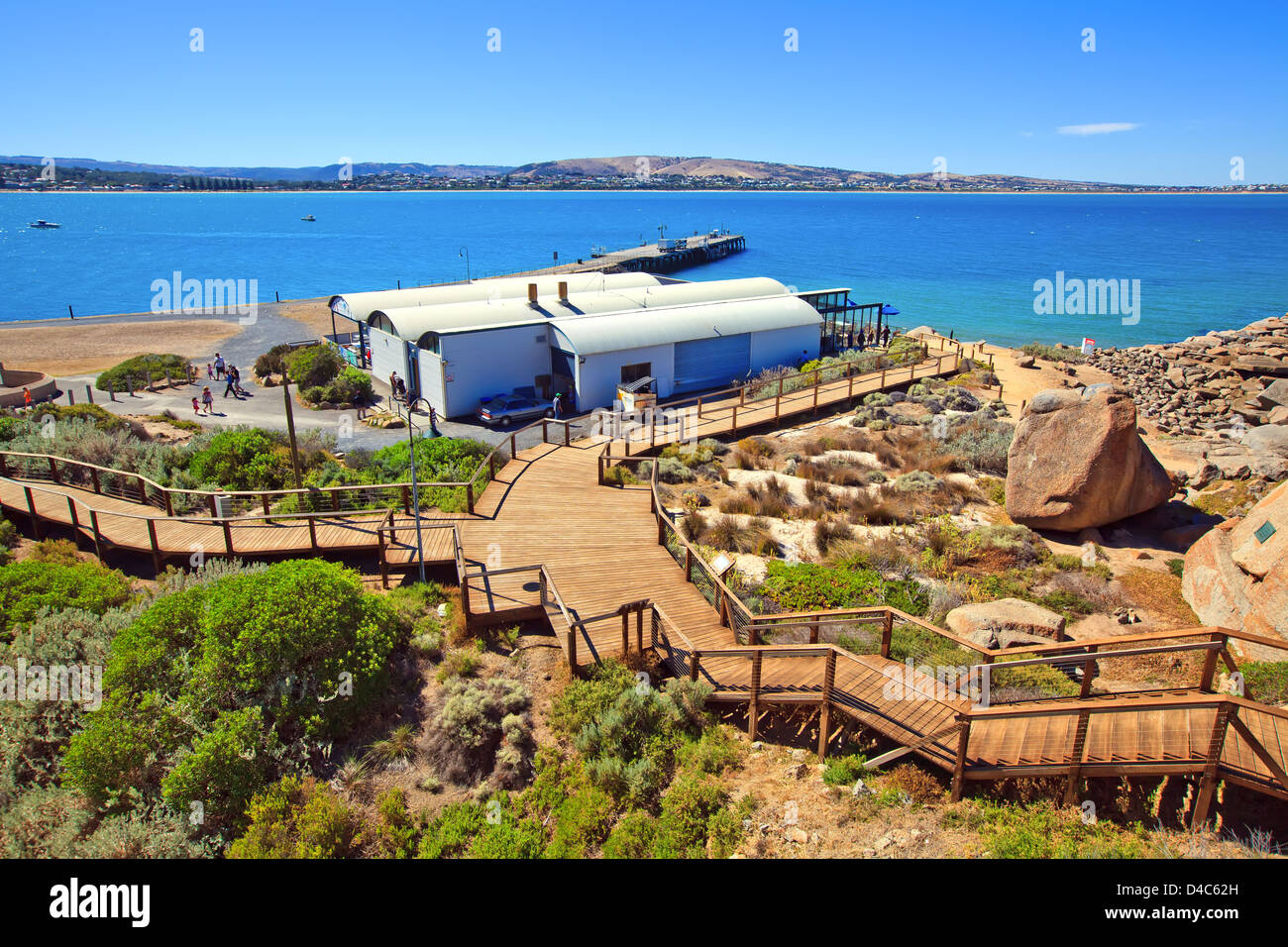 Granite Island on the Fleurieu Peninsula in South Australia Stock Photo ...