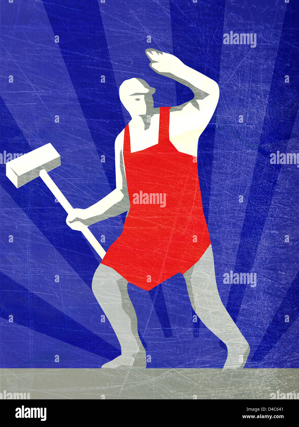 Construction wearing apron hi-res stock photography and images - Alamy