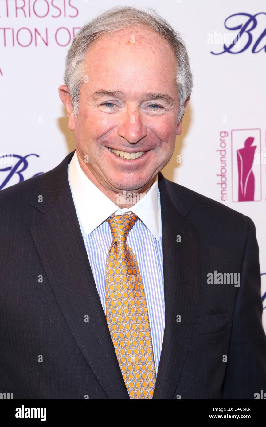 New York, USA. 11th March 2013. Stephen Schwarzman at arrivals for ...