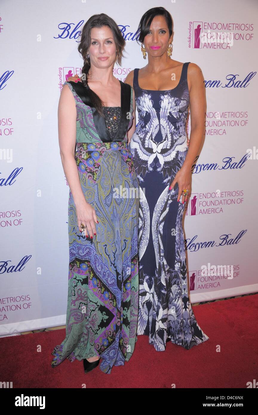 New York, USA. 11th March 2013. Bridget Moynahan, Padma Lakshmi at ...