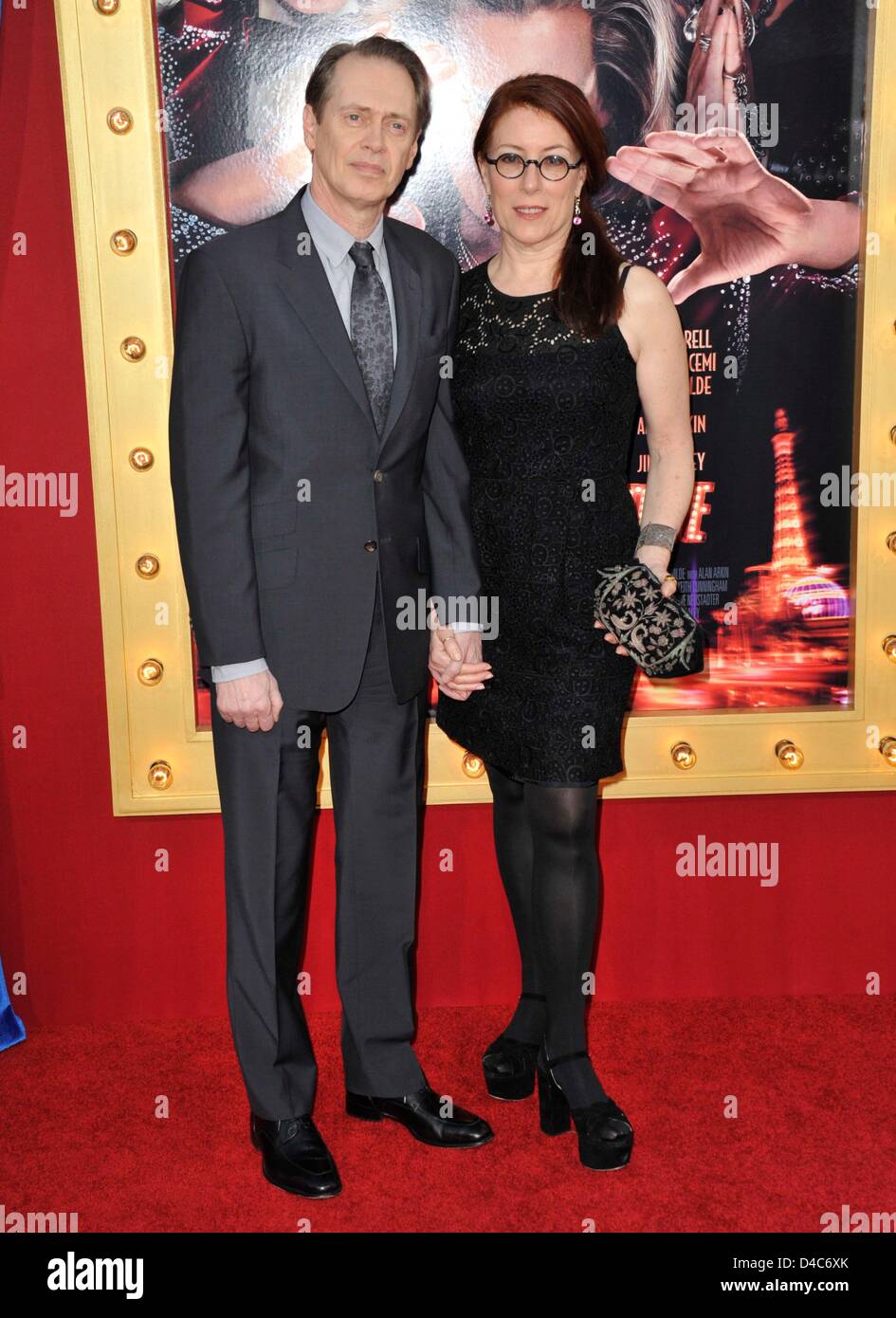 Los Angeles, California, USA. 11th March 2013. Steve Buscemi, Wife at ...