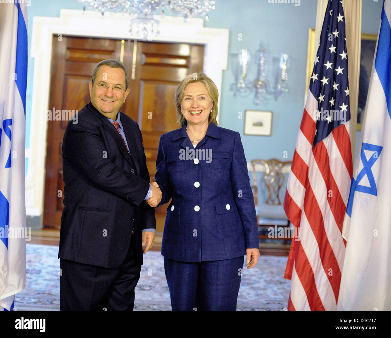 Minister of defense ehud barak hi-res stock photography and images - Alamy