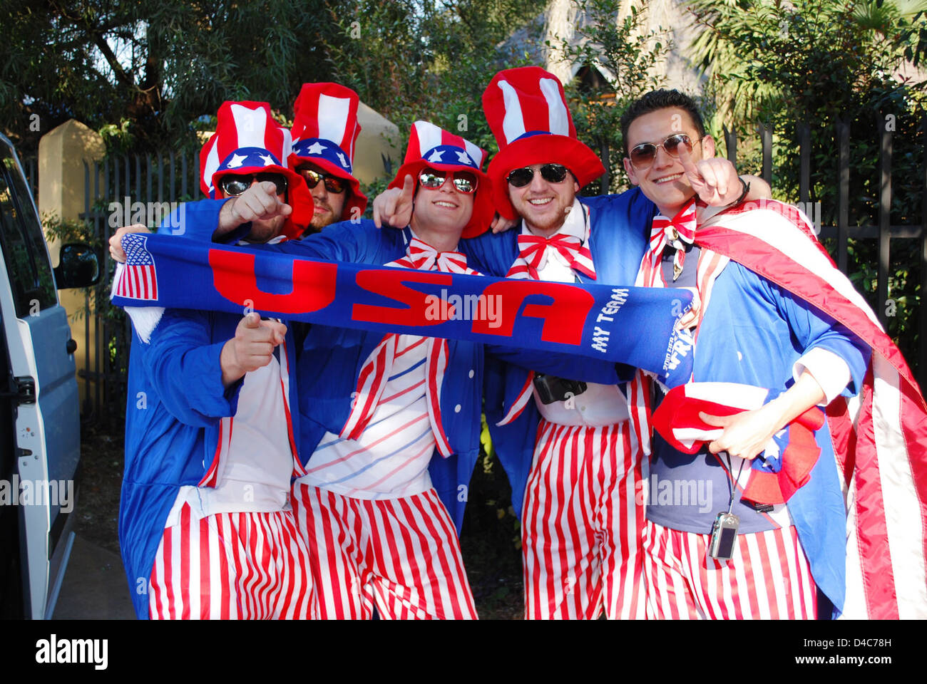 Team USA Fans Show Their Spirit Stock Photo - Alamy