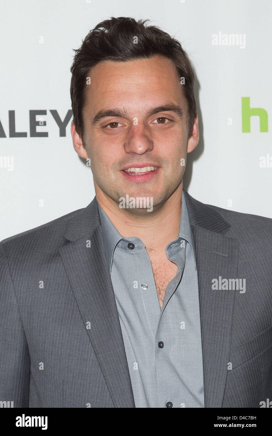Los Angeles, USA. 11th March 2013. Jake M. Johnson arrives at the 30th ...