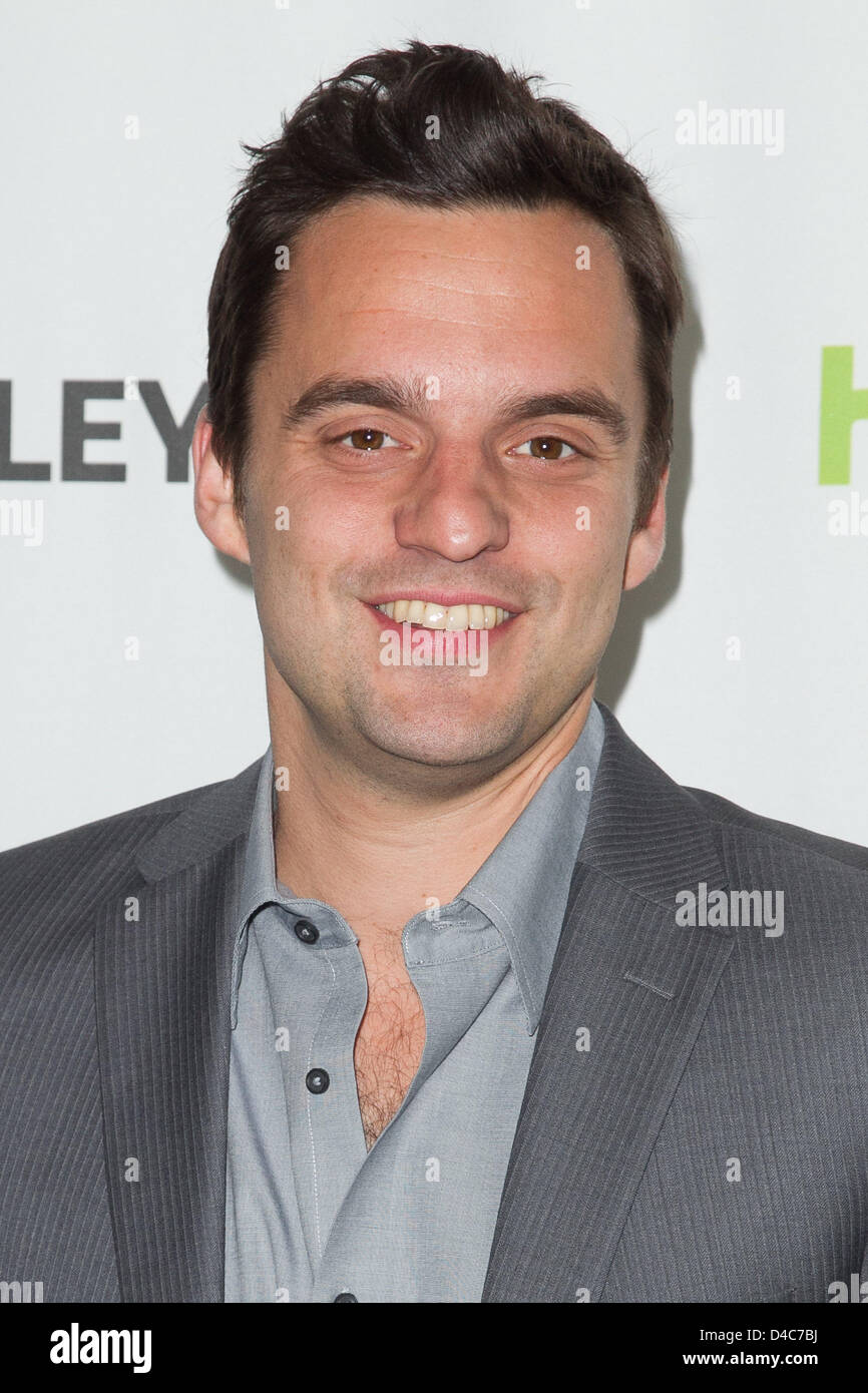Jake Johnson New Girl High Resolution Stock Photography and Images - Alamy