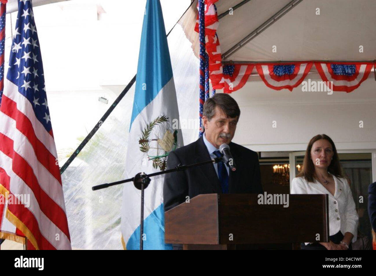 July 4th Celebration at U.S. Embassy in Guatemala Stock Photo - Alamy