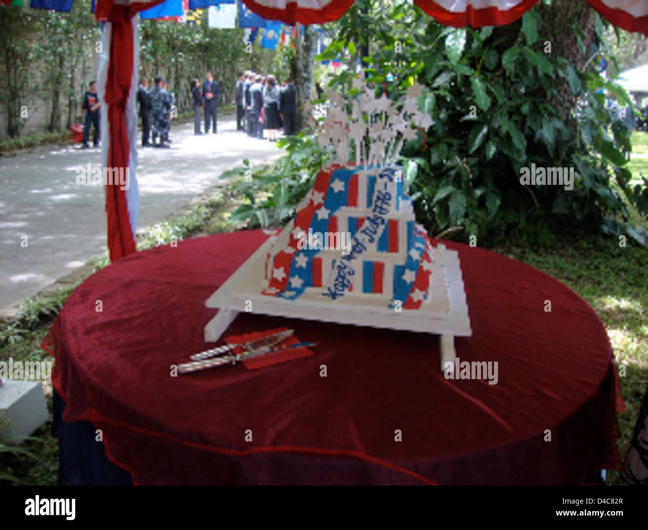 July 4th Celebration at U.S. Embassy in Honduras Stock Photo - Alamy