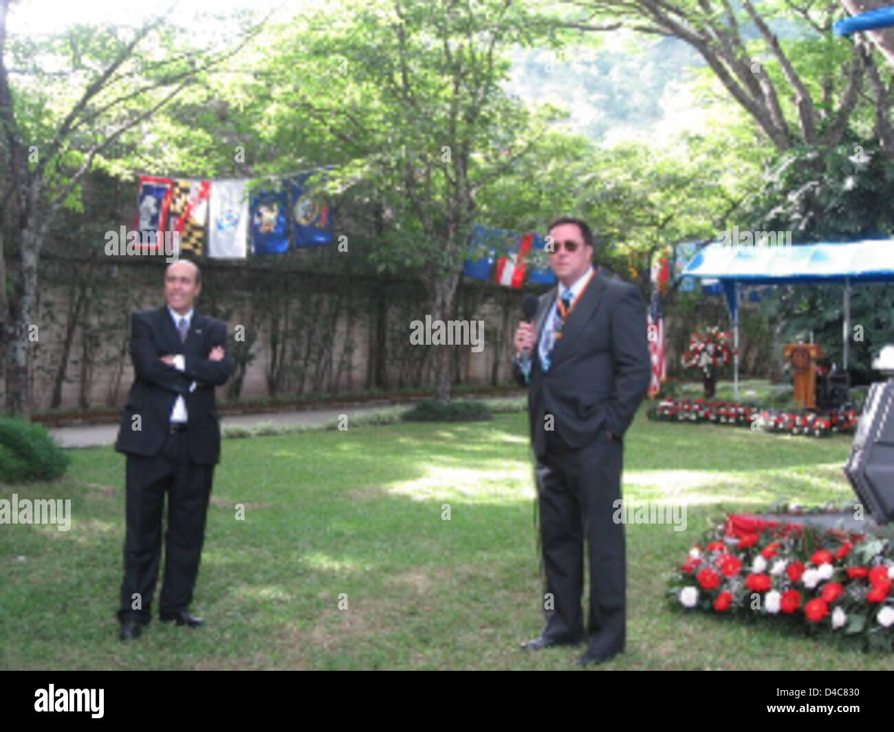 July 4th Celebration at U.S. Embassy in Honduras Stock Photo - Alamy