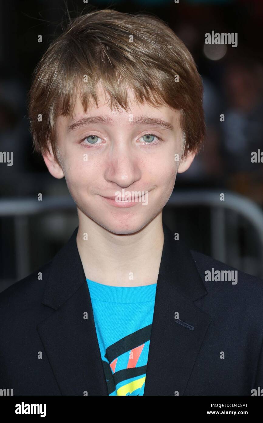 Los Angeles, California, USA. 11th March 2013. Actor LUKE VANEK at ' The Incredible Burt ...