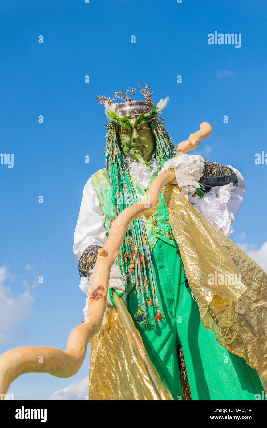 The green man hi-res stock photography and images - Alamy