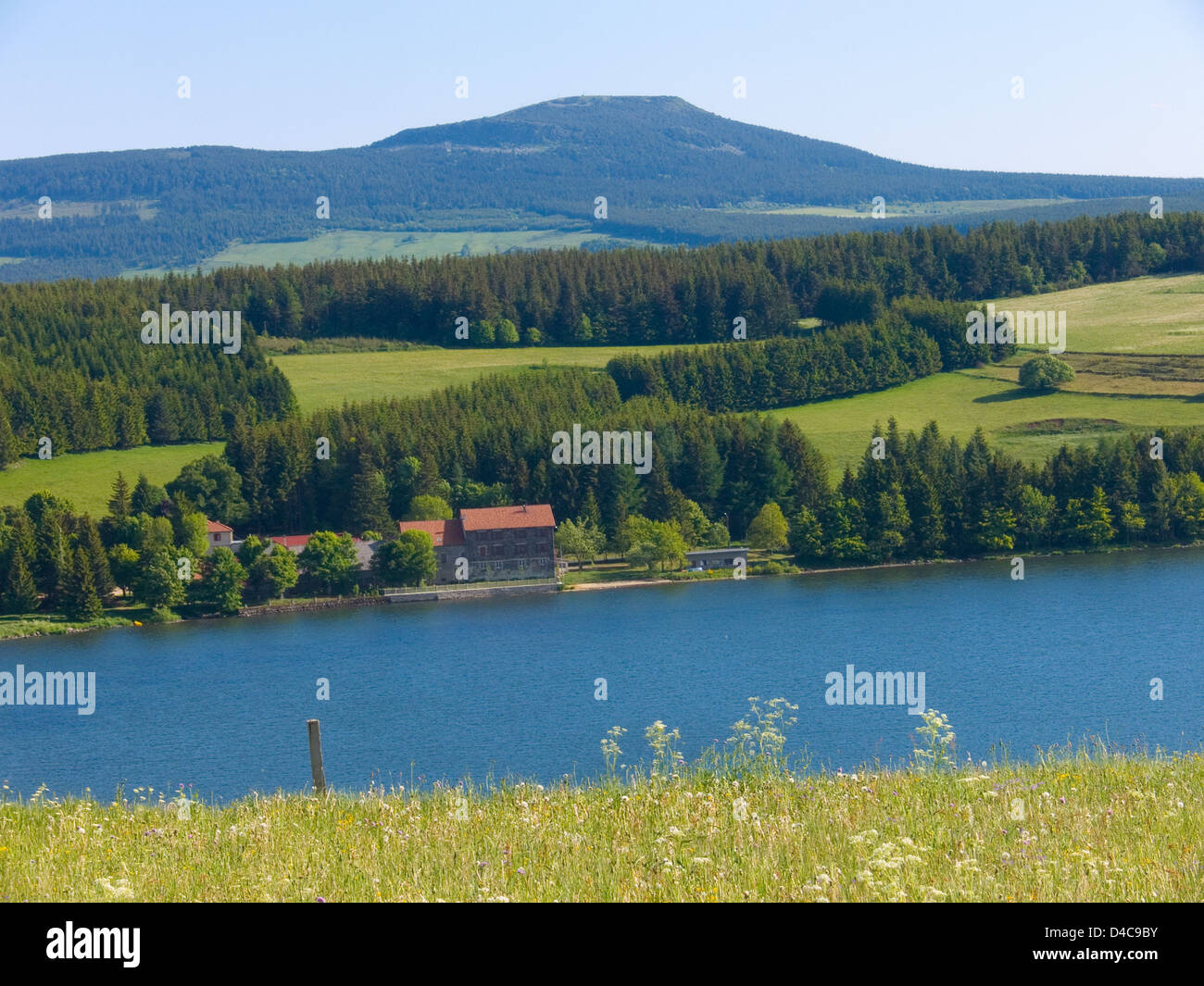 lac de saint front,haute loire,france Stock Photo - Alamy