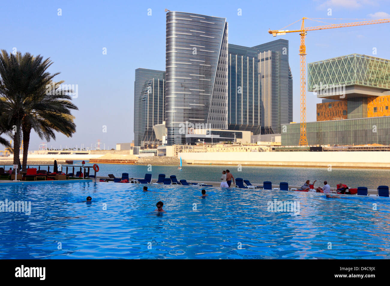 Abu dhabi uae swimming pool hi-res stock photography and images - Alamy