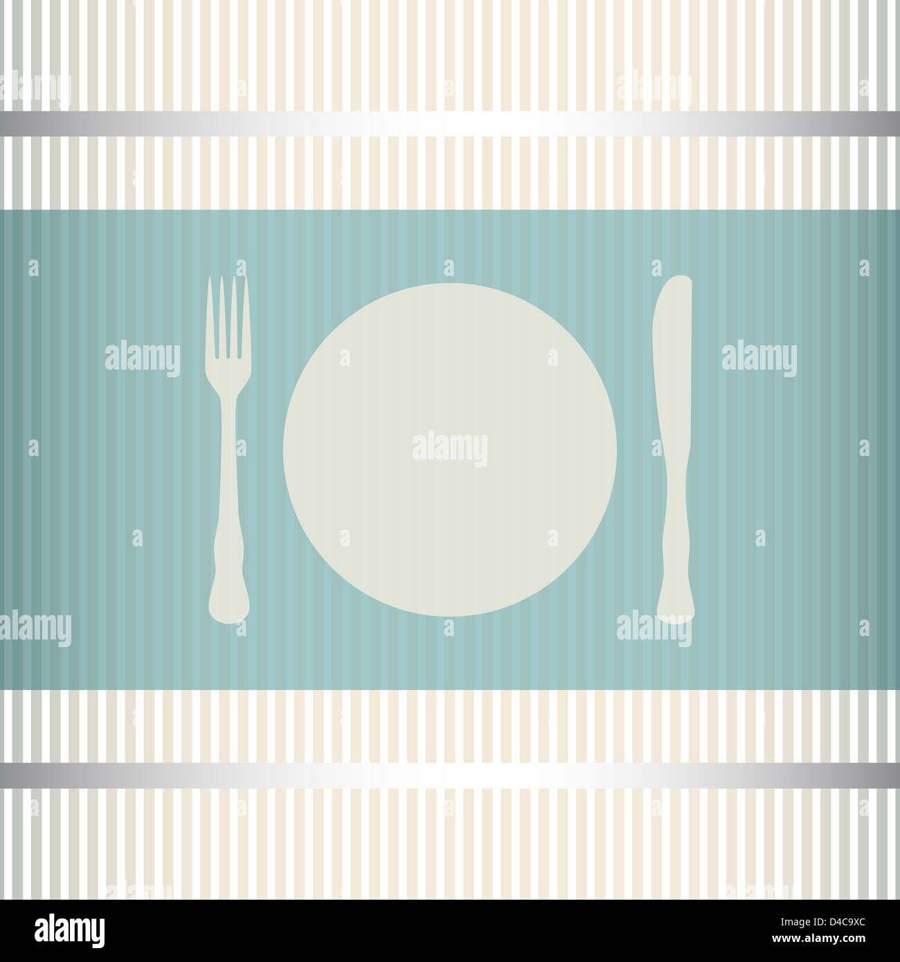 Restaurant menu background with stripes Stock Photo - Alamy