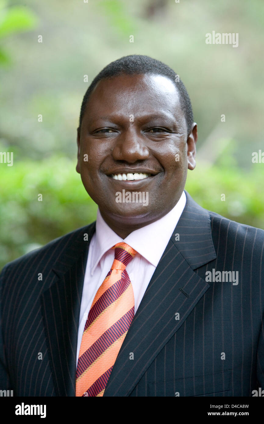Politician William Ruto is pictured during a 'Pentagon' meeting in ...