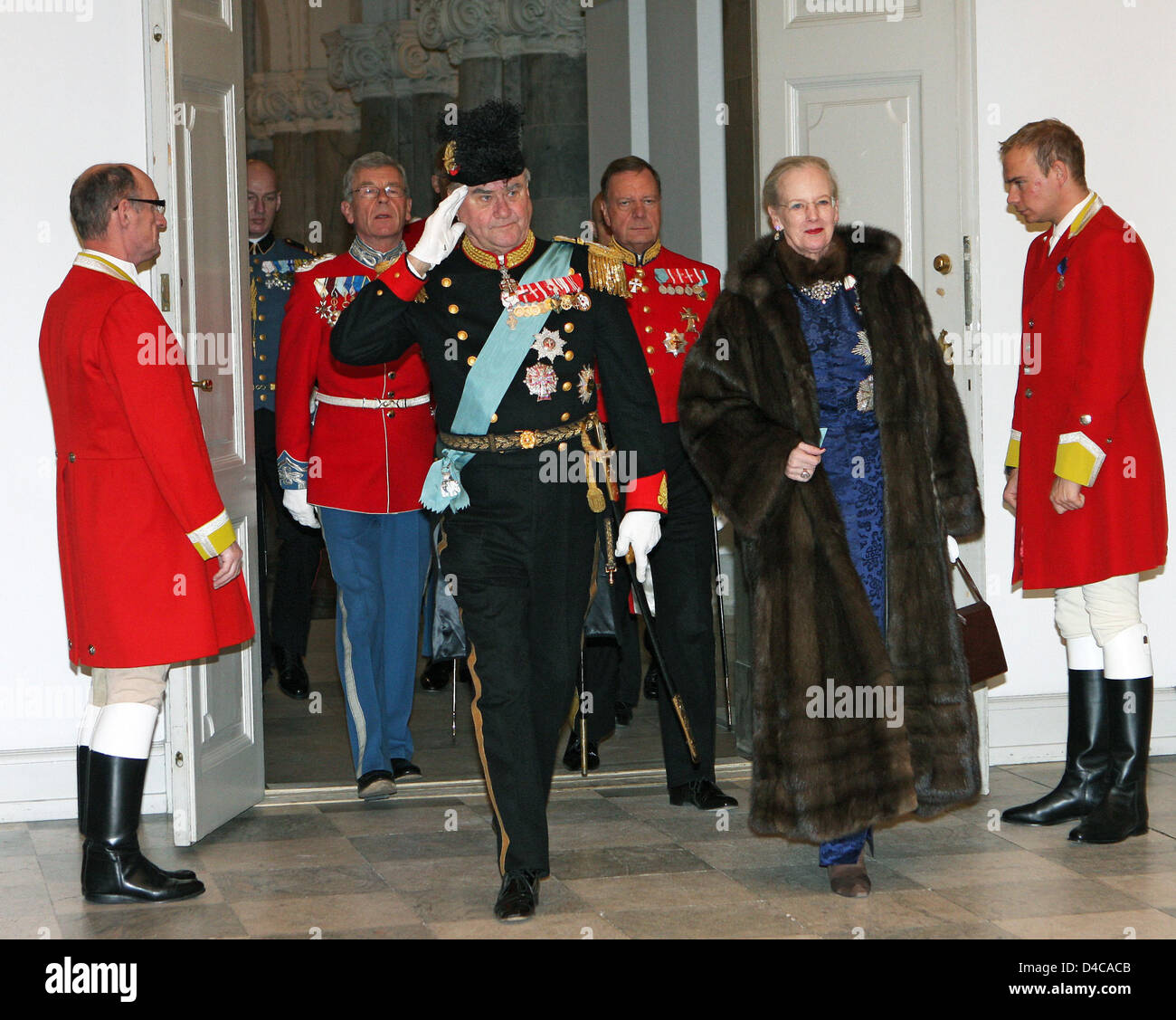 Danish military dress uniform hi-res stock photography and images - Alamy