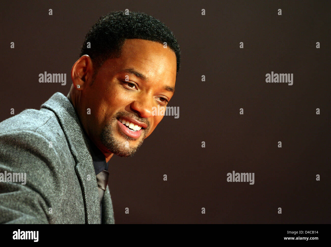 US actor Will Smith reacts to the fans as he arrives for the Germany ...