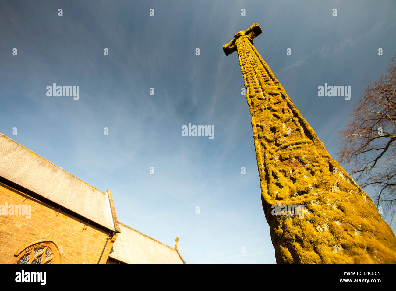 Gosforth cross church hi-res stock photography and images - Alamy