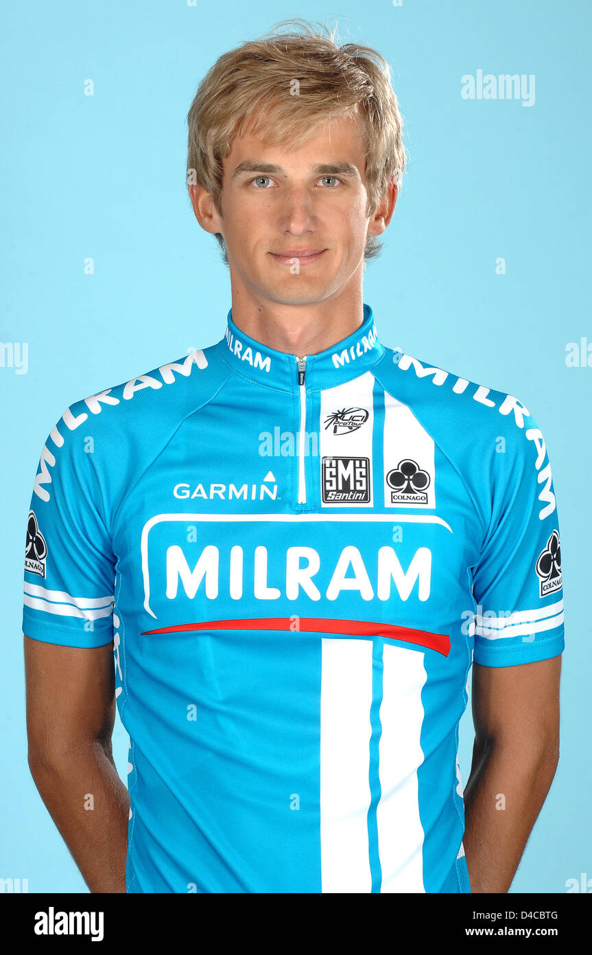 The picture shows Slovak cycling professional Peter Velits of Team ...