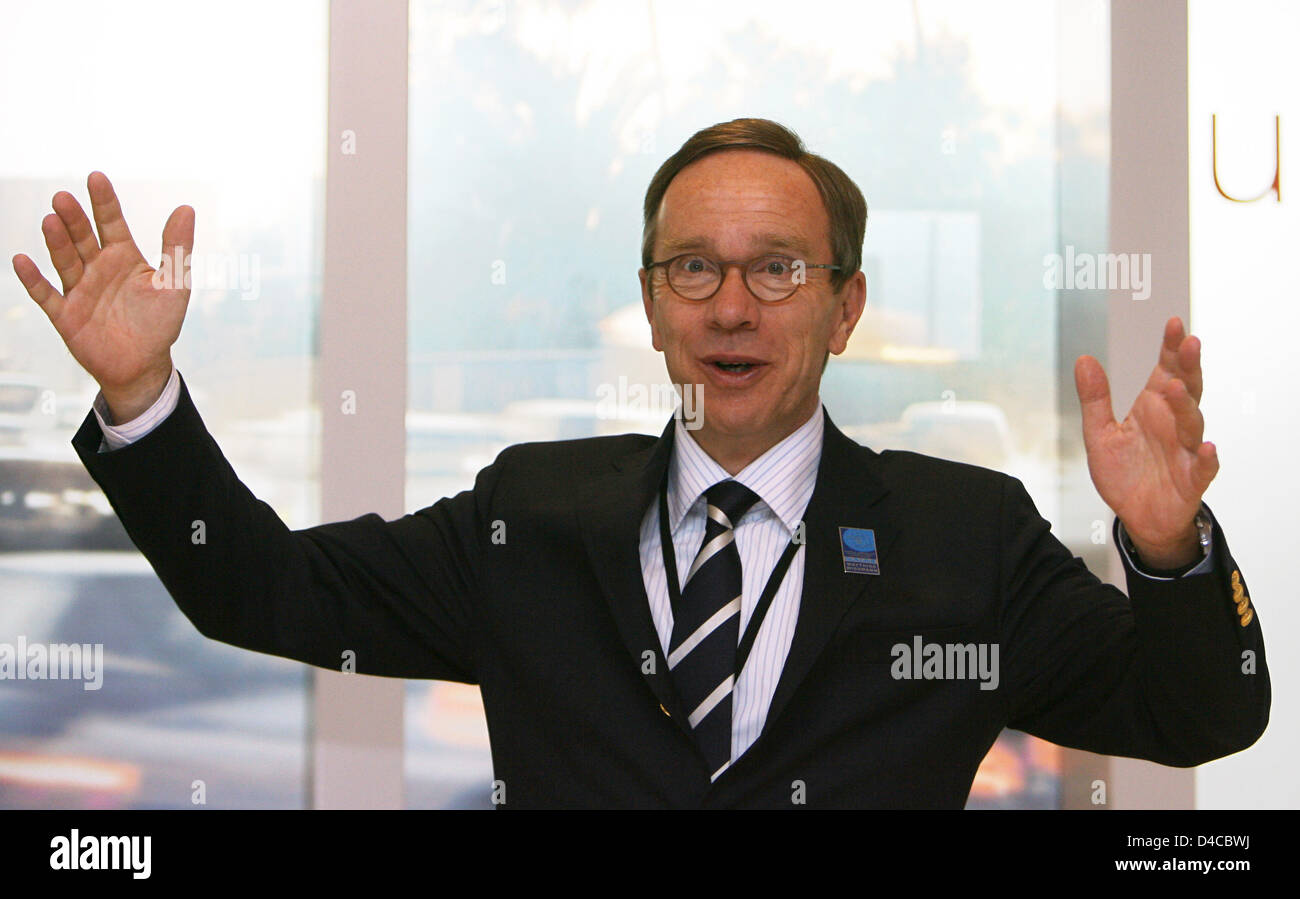 Matthias Wissmann, president of the German Association of the ...