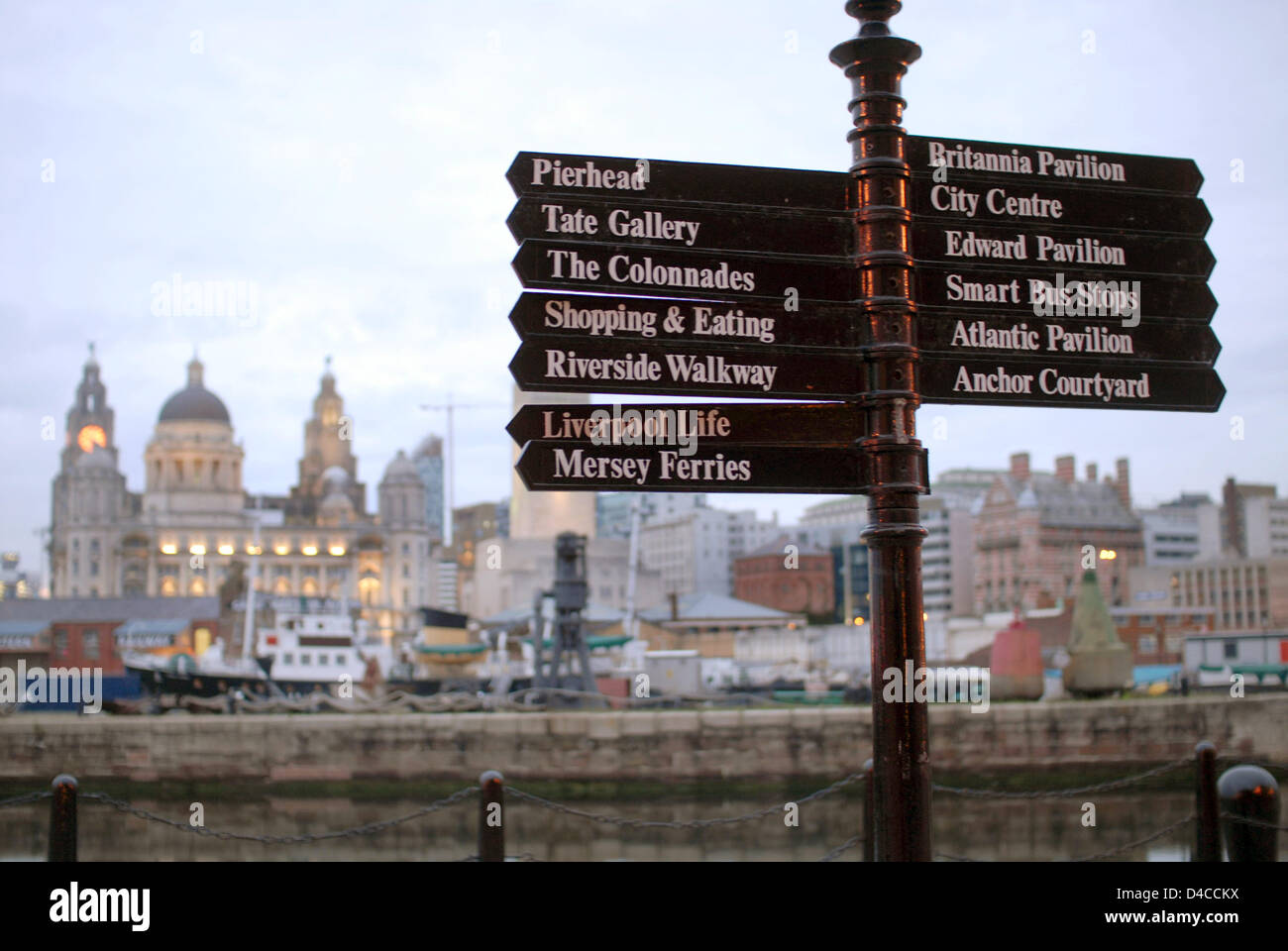 (dpa file) The file picture dated August 2007 shows direction signs at ...