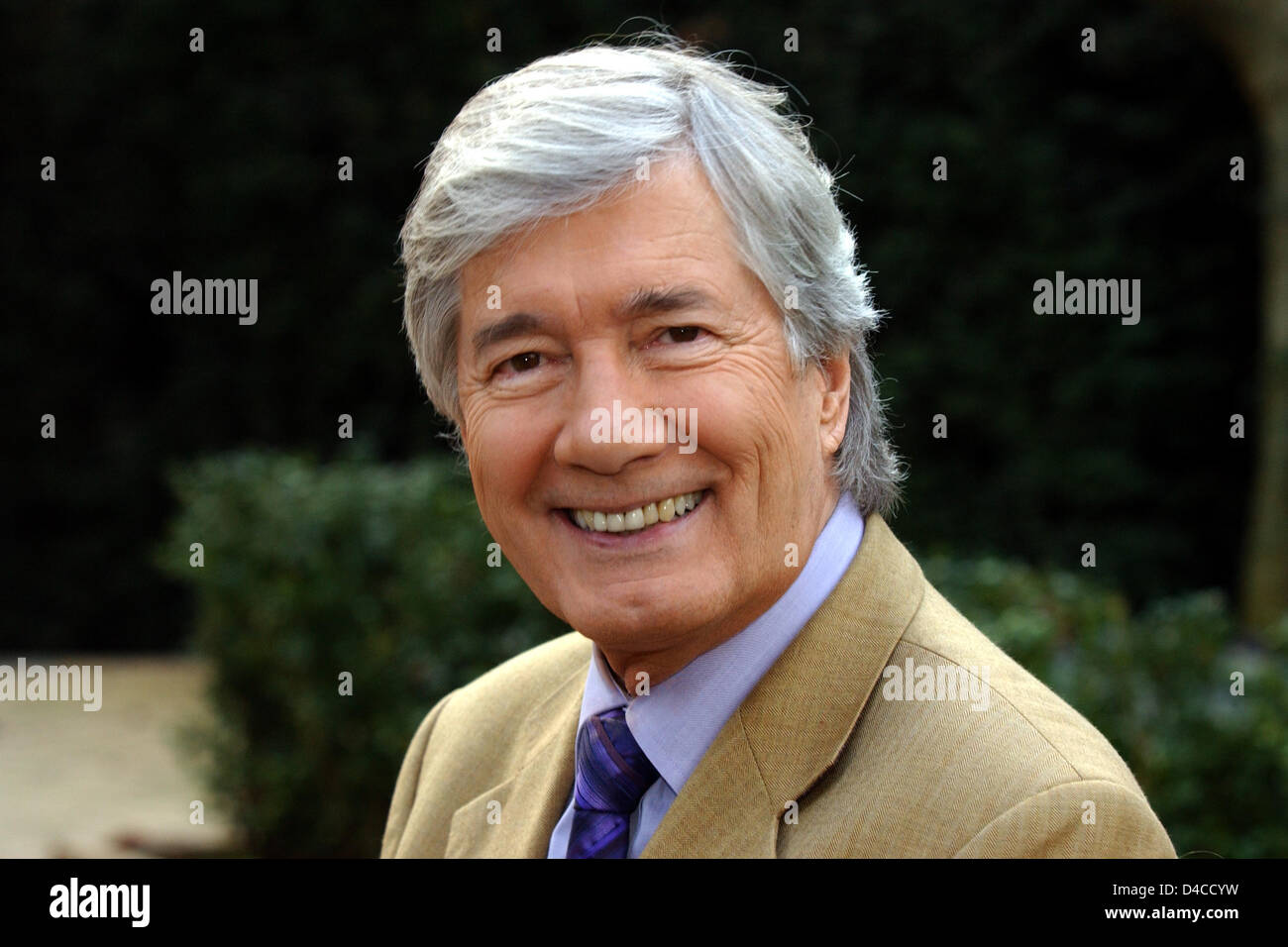 German actor Christian Wolff poses after the ZDF tv-show 'Volle Kanne ...