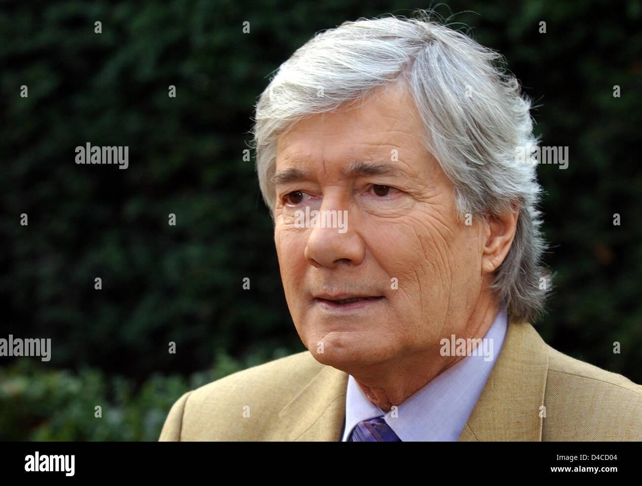 German actor Christian Wolff poses after the ZDF tv-show 'Volle Kanne ...