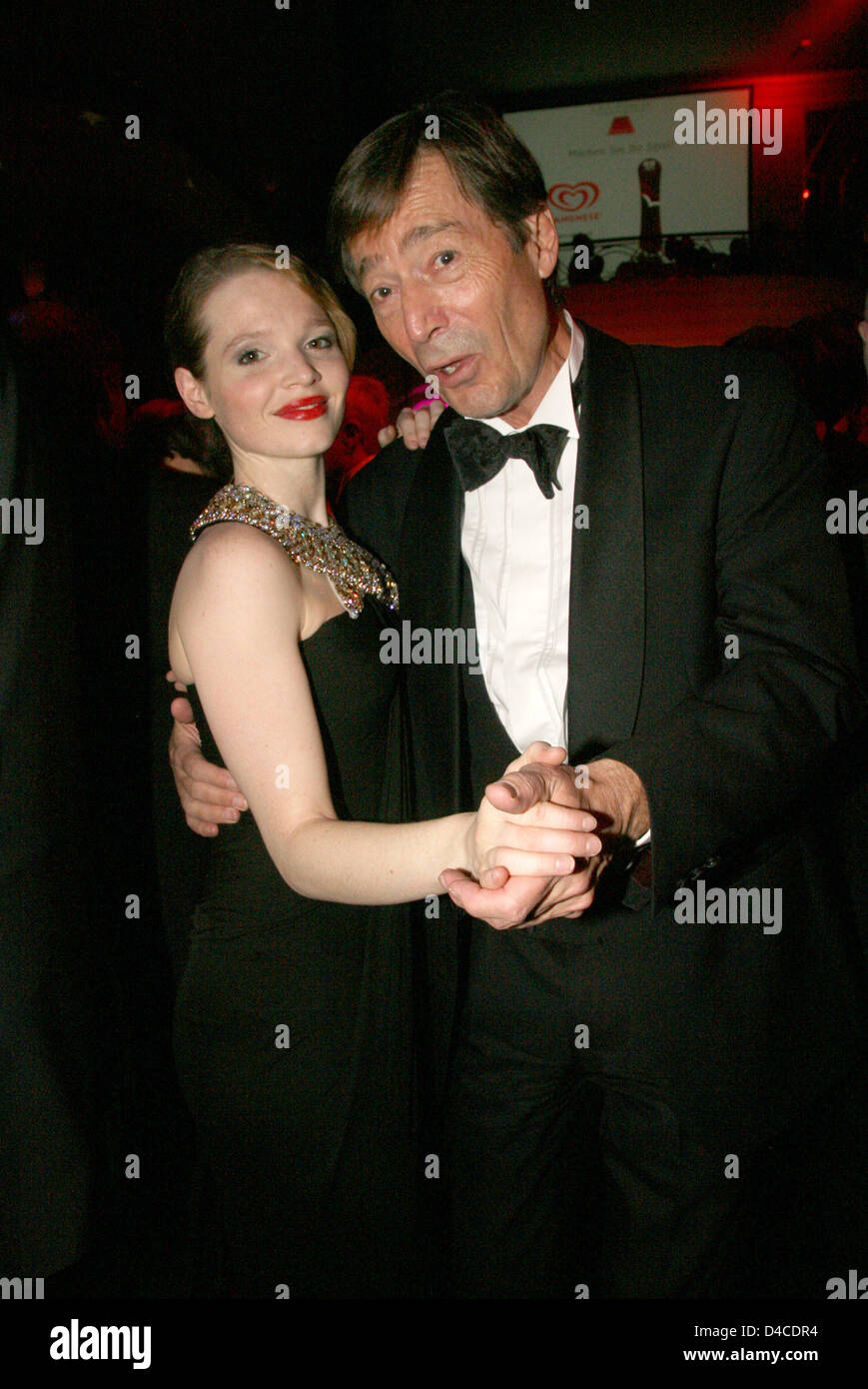 German actress Karoline Herfurth (L) and Bavaria Film managing director ...