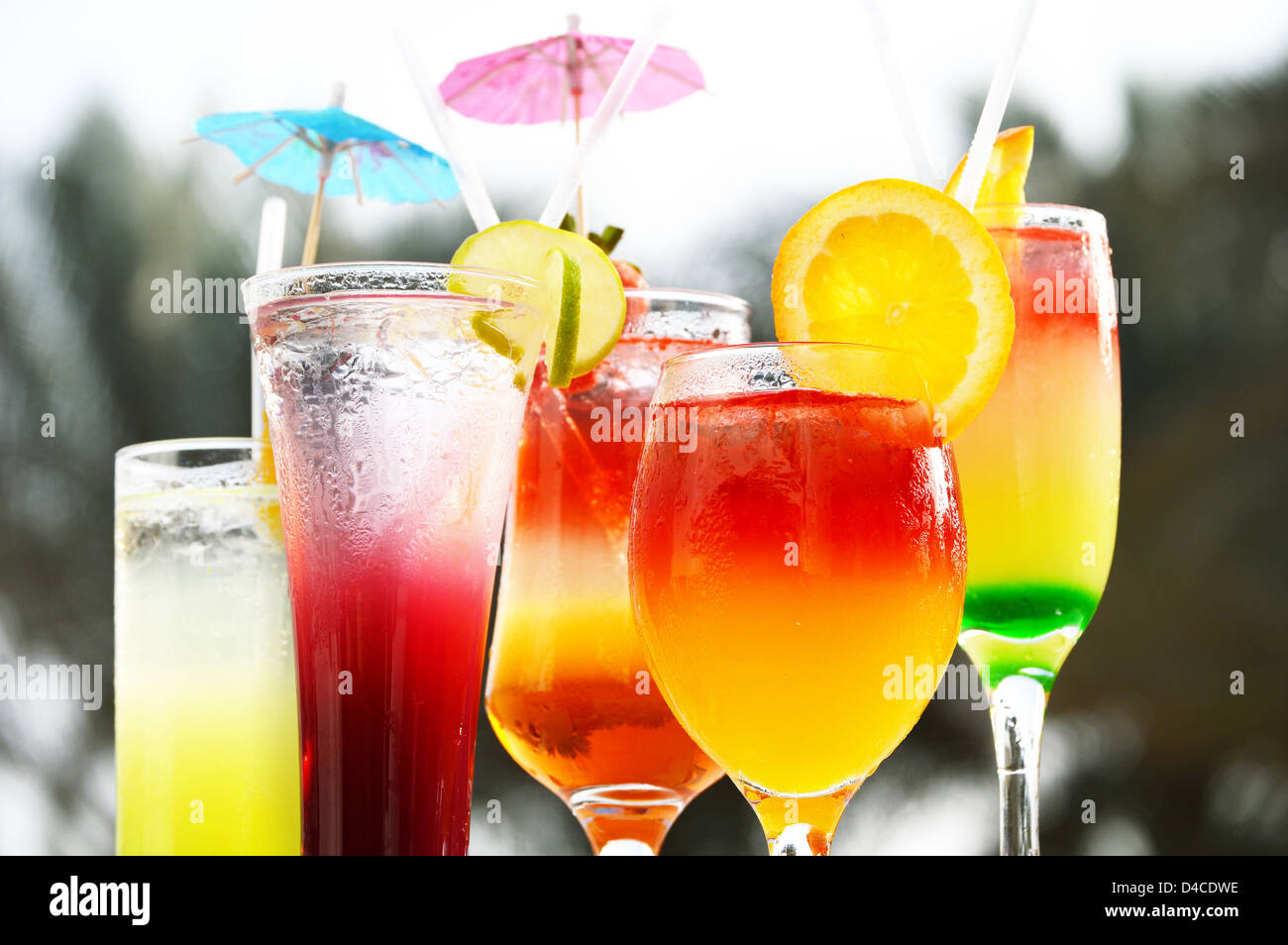 Five glasses hi-res stock photography and images - Alamy