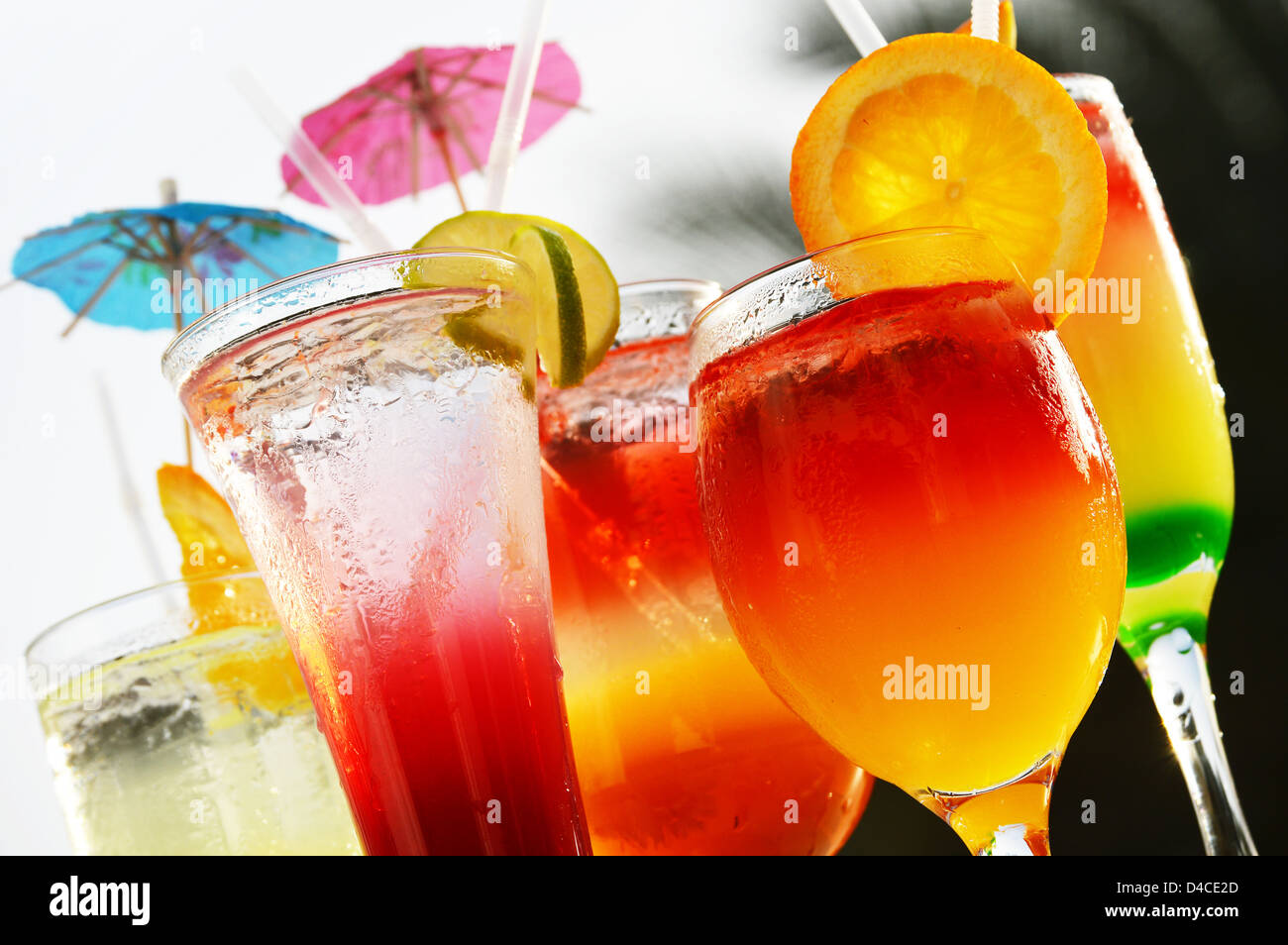 Five glasses hi-res stock photography and images - Alamy