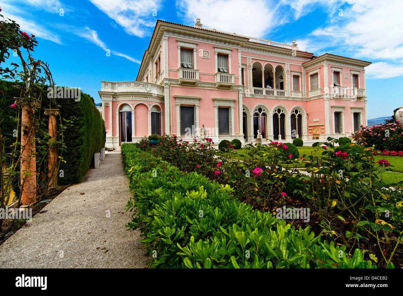 Villa ephrussi de rothschild view hi-res stock photography and images ...