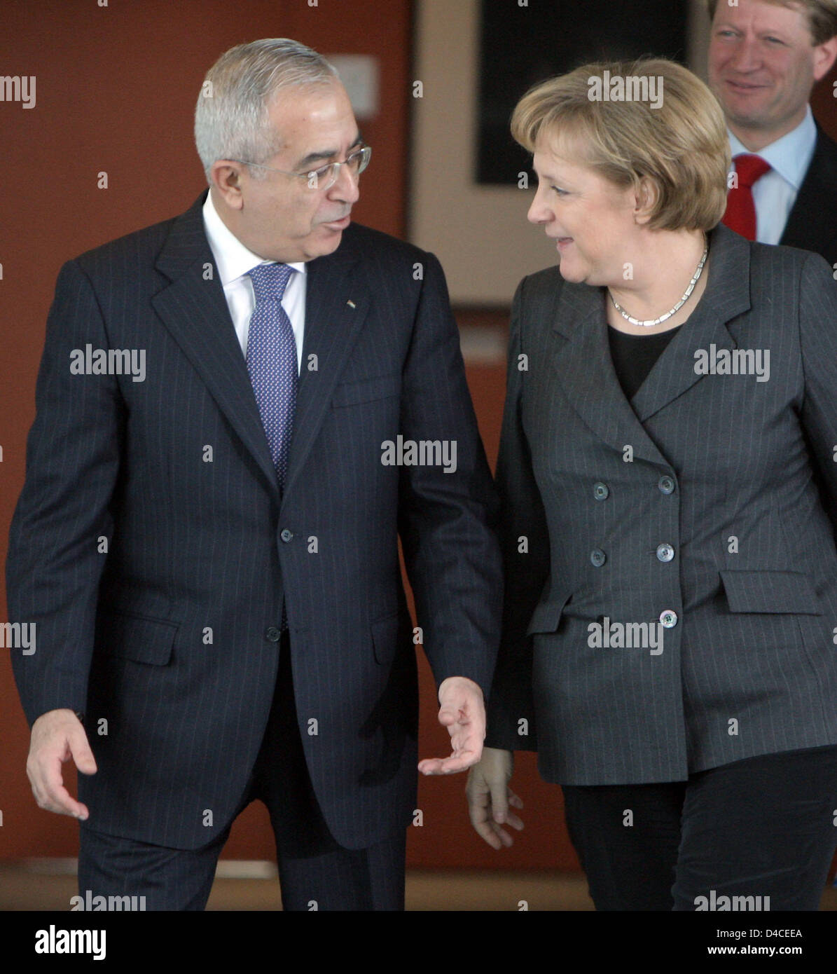 German Chancellor Angela Merkel receives the Prime Minister of the ...